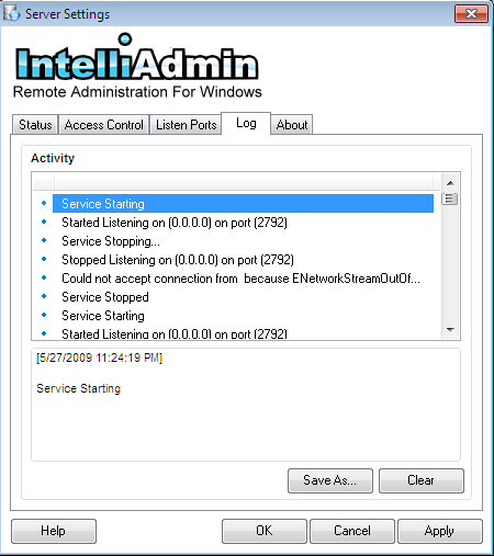 Remote Control Server Manual | Remote Administration For Windows